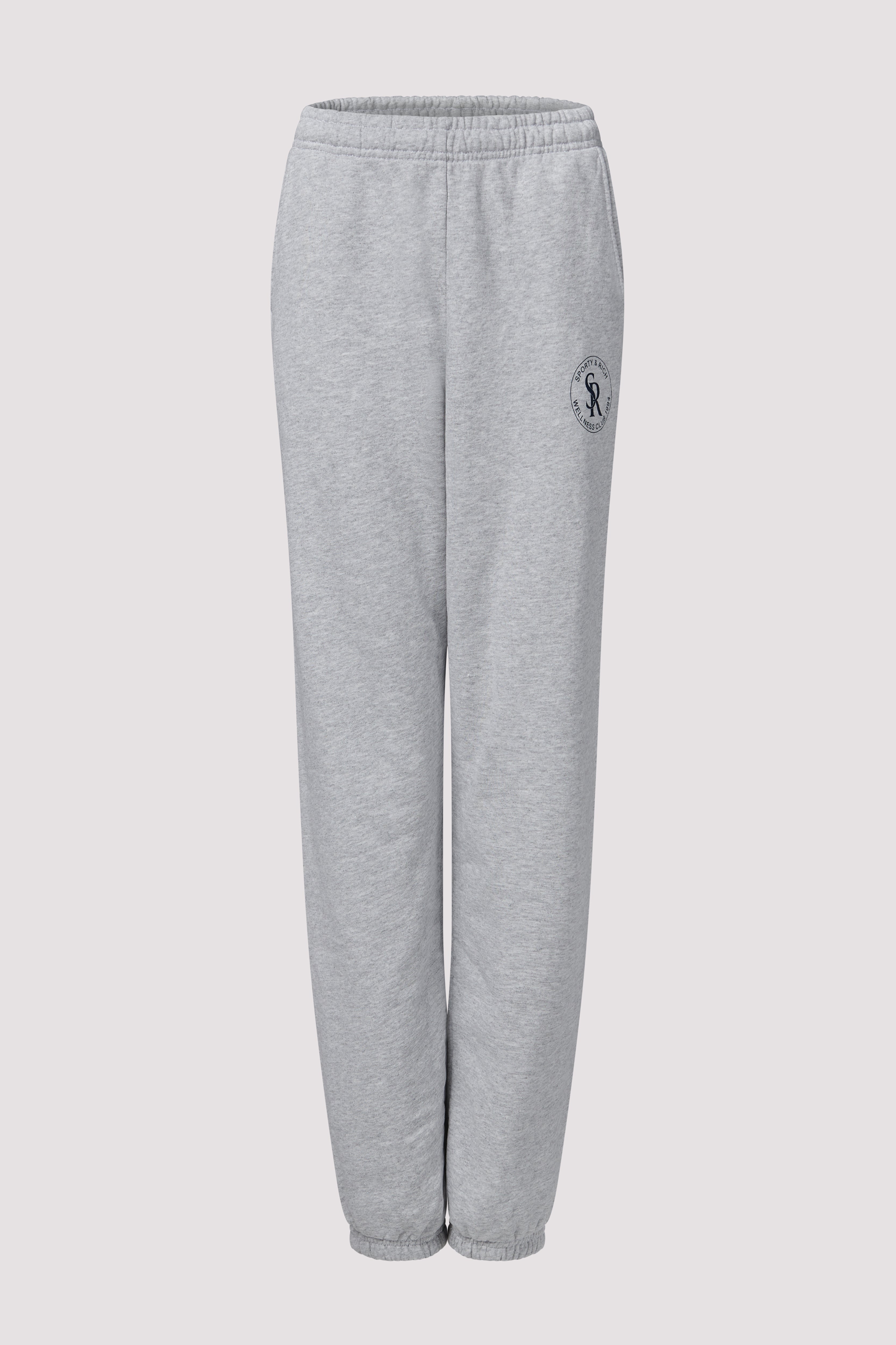 Sporty & Rich Grey S&R Sweatpants - Fabric of Society Sporty & Rich Grey S&R Sweatpants - Fabric of Society